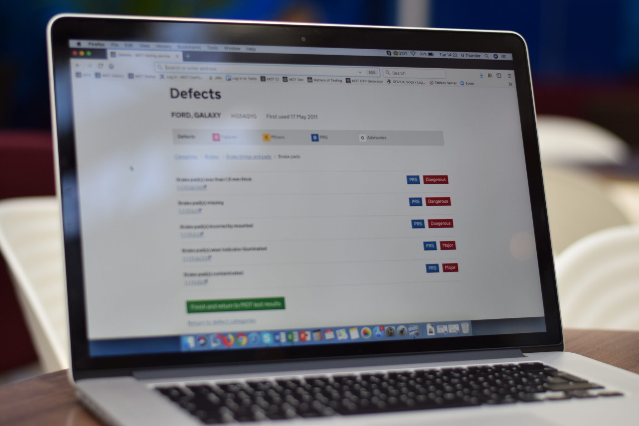 Matters of Testing – Page 5 – Official advice and information about MOT ...